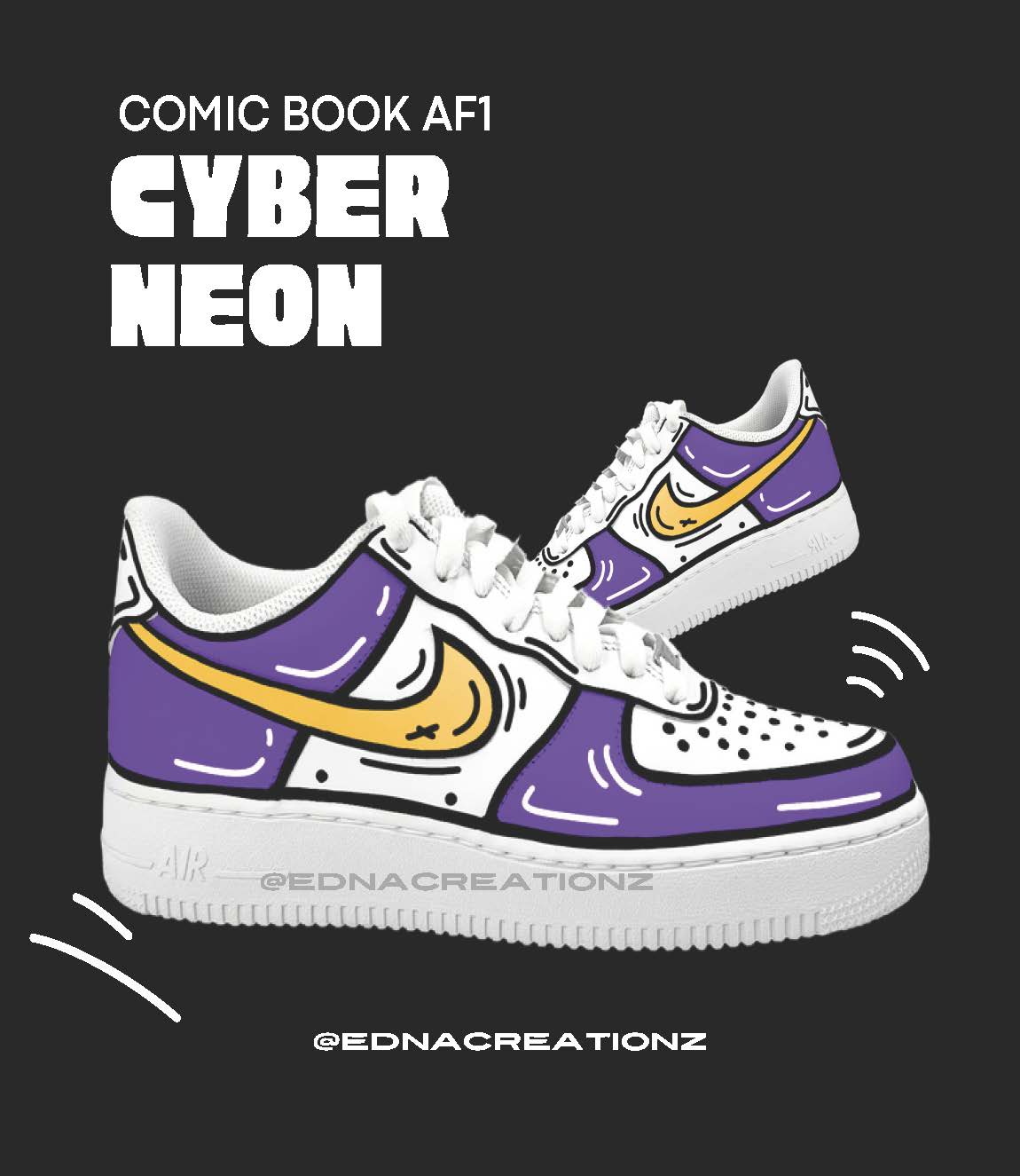 Comic Book - Cyber Neon – Edna Creationz
