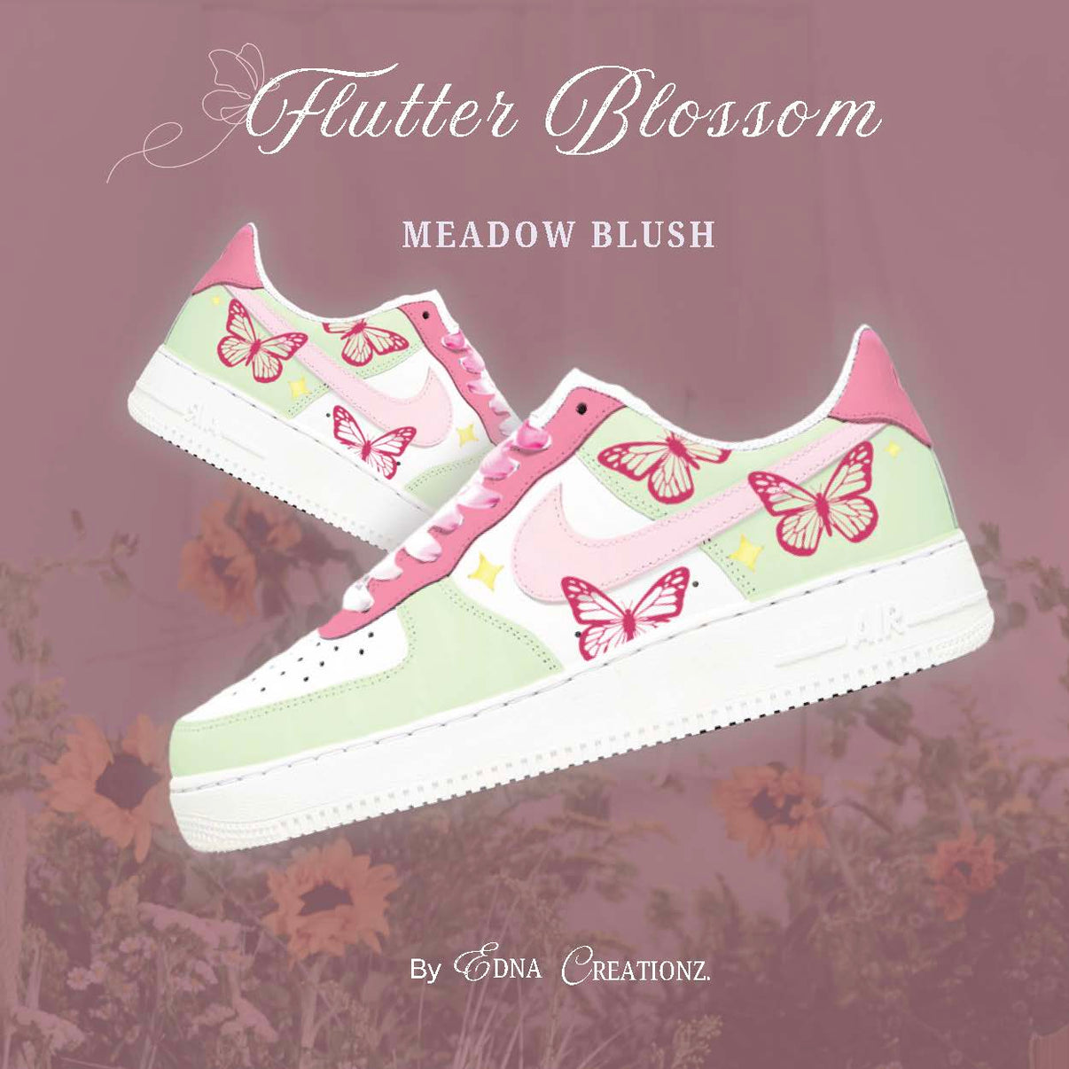 Flutter Blossom - Meadow Blush – Edna Creationz