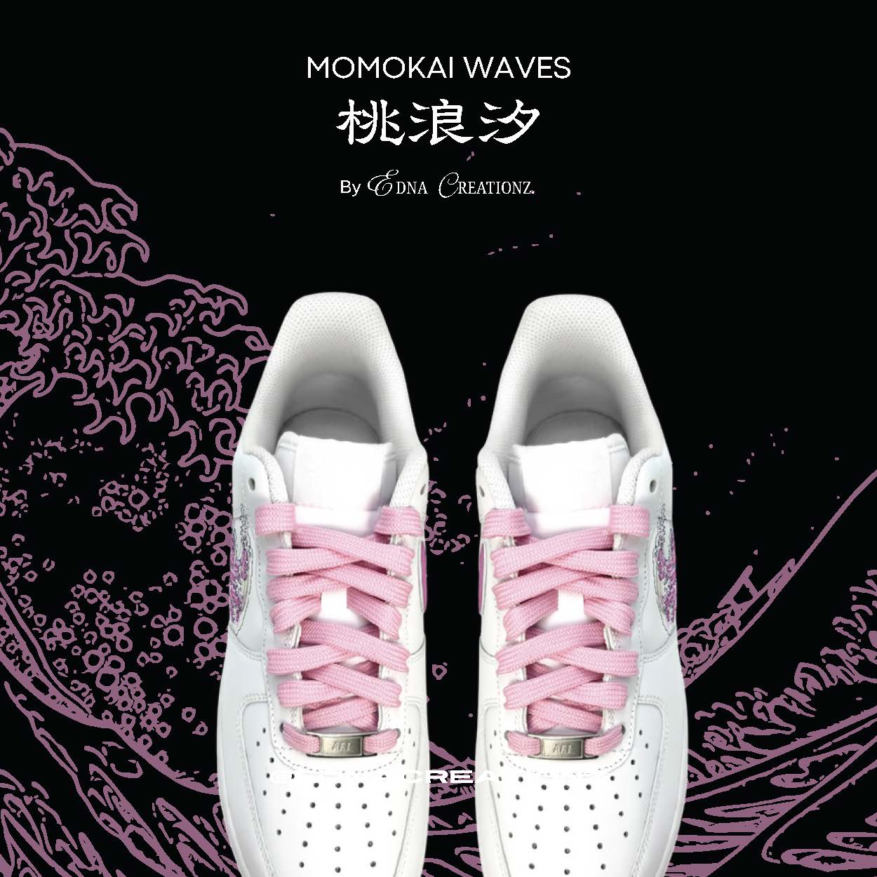 Japan Design - Momokai Waves – Edna Creationz